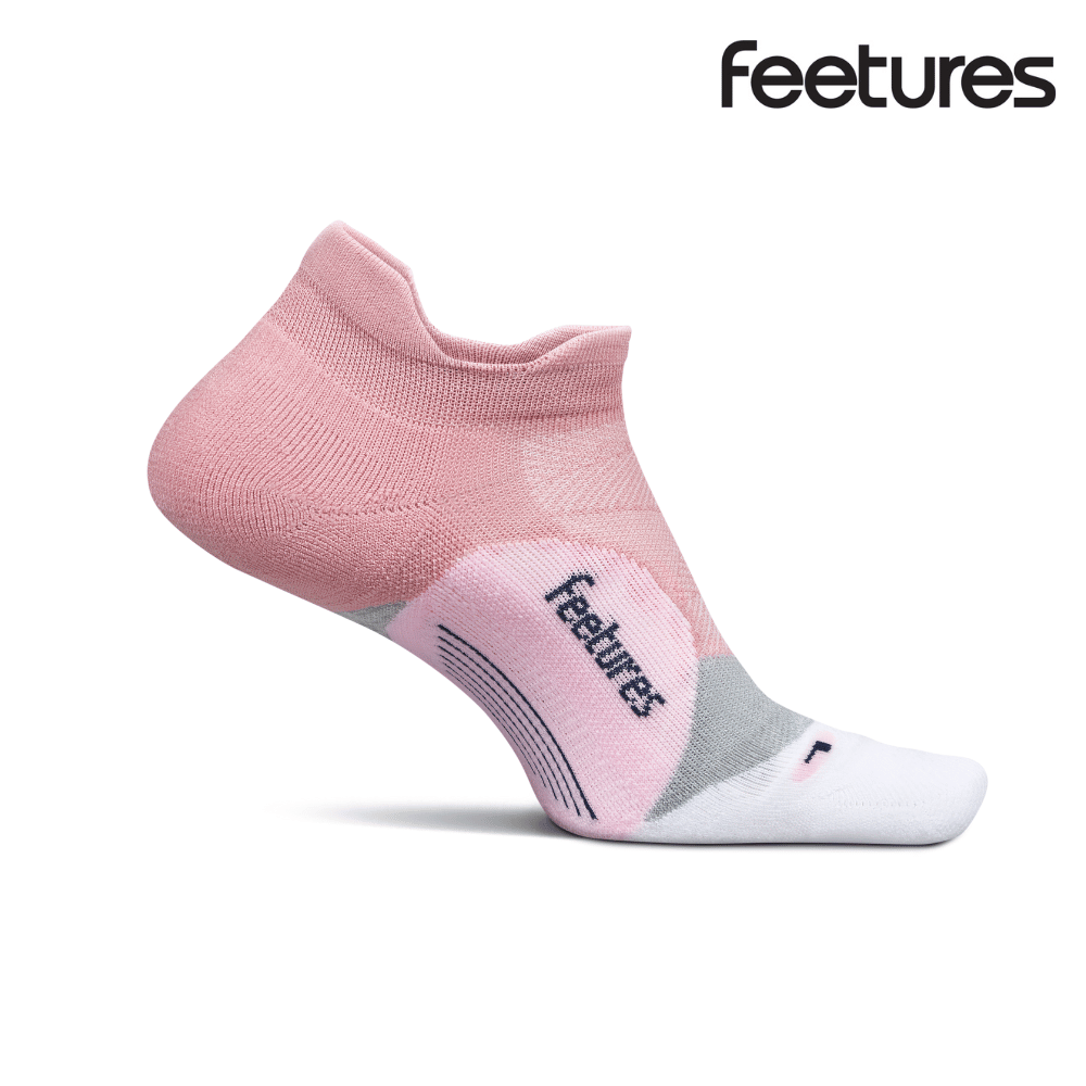 Feetures Active Elite Light Cushion No Show Tab - Pink Orchard ...